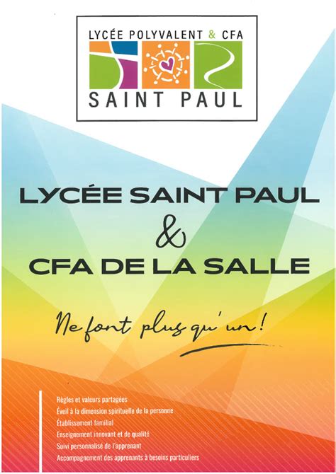 Accueil Lyc E Polyvalent Cfa Saint Paul