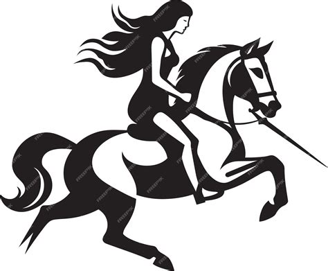 Gladiatrix Insignia Vector Illustration Of A Female Warrior Premium Ai Generated Vector