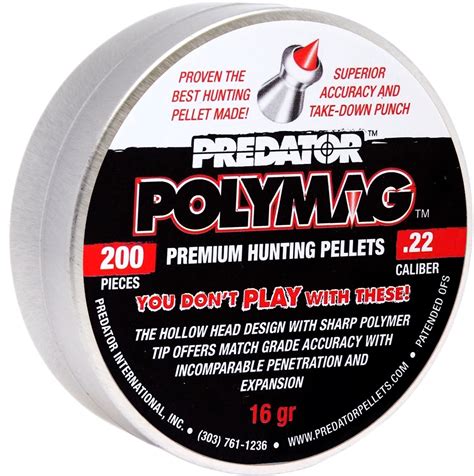 Jsb Predator Polymag 55mm 200 Un