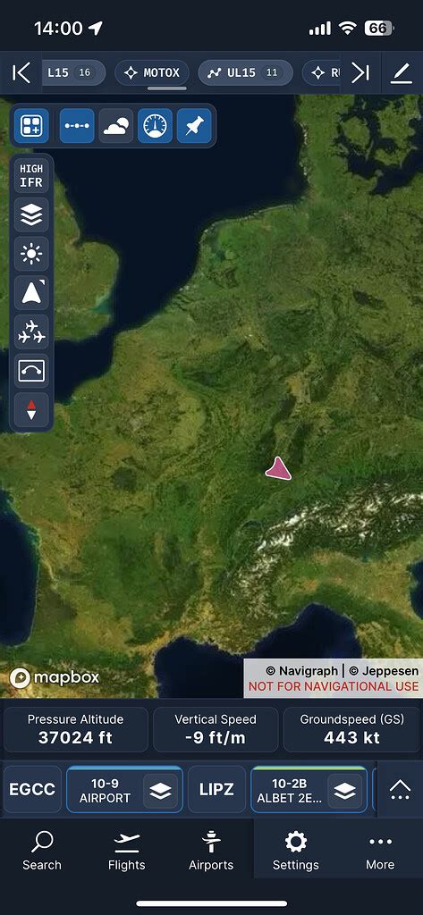 Charts Bug After Recent App Update Ios 18 Ios Navigraph