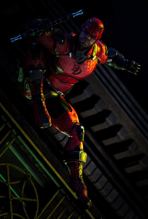 Daredevil 3d Render Digital Art By Edsart