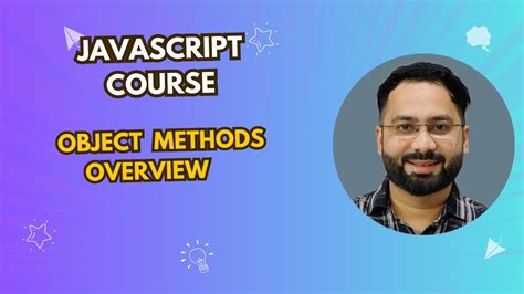 33 Overview Of Object Methods In Javascript Youtube