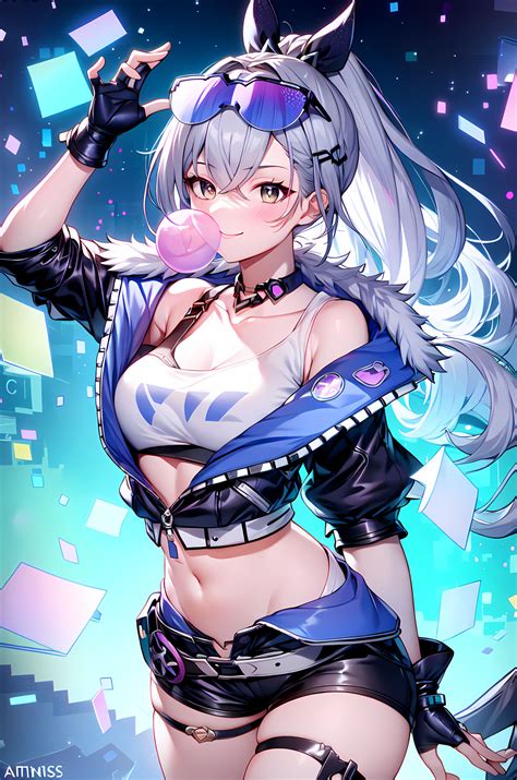 Silver Wolf Honkai Star Rail By Aiartshines On Deviantart