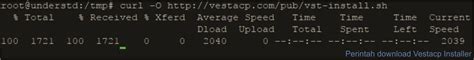 cara menginstal vestacp nginx lemp stack dengan redis caching pada