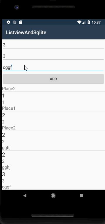 C Why Listviewadapter Returns Null When Assigning A Query Stack