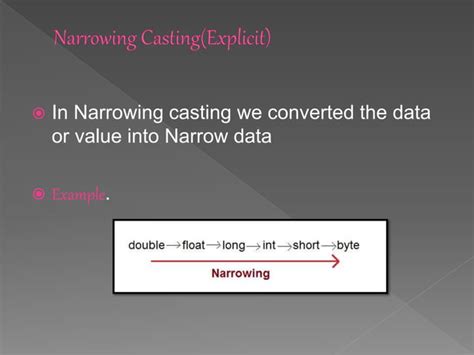 Type Casting In Java Pptx Programming Languages Computing