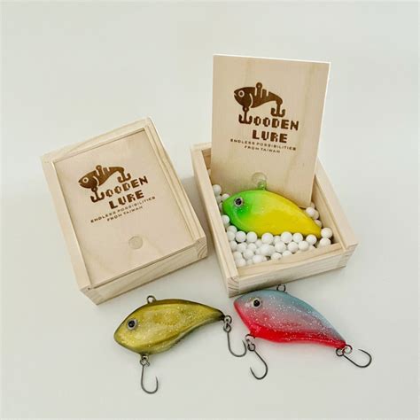 LUREER wooden手作路亞 出清木製顫泳 VIB 12克 附精美木盒 路亞 捲仔 手工餌 蝦皮購物