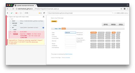 Digits Scrambled When Using Type On Tel Input Field With Input Mask · Issue 940 · Cypress Io