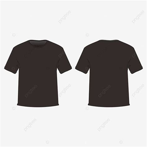 Classic Black T Shirt Mockup