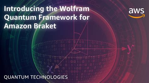 Introducing The Wolfram Quantum Framework For Amazon Braket Aws