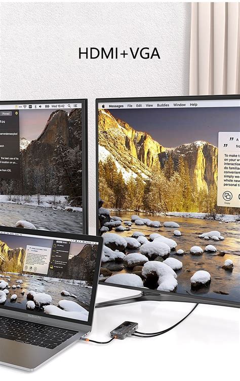 Benosem Exploration Transparent Usb C Hub In With Rj Network Ethernet Lan Port Pd W