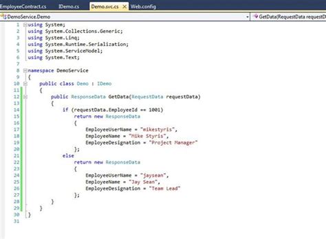 Message Contract In Wcf