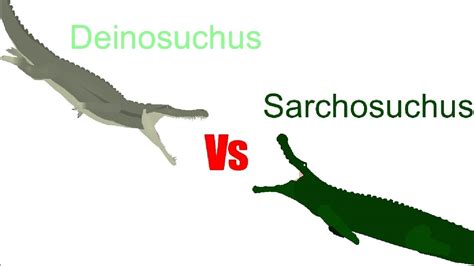 Deinosuchus Vs Sarcosuchus Sticknodes Animation Youtube