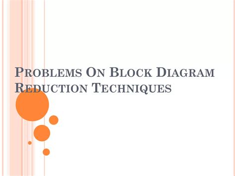 Problems On Block Diagram Reduction Pdf