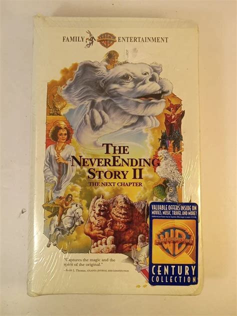 The Neverending Story 2 The Next Chapter Vhs 1991 New £1172