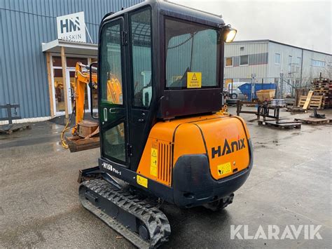 Grävmaskin Hanix H15b Plus 2