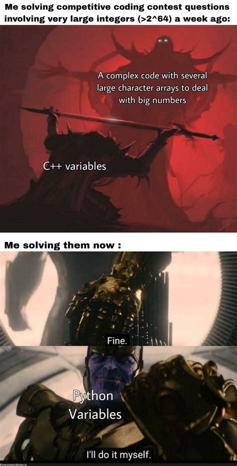 Learning Python Was A Good Decision Python May Have Its Own