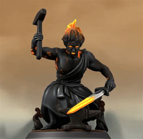 Vulcan God The Gods Of Smite~ Vulcan Roman God Of Fire And Blacksmith
