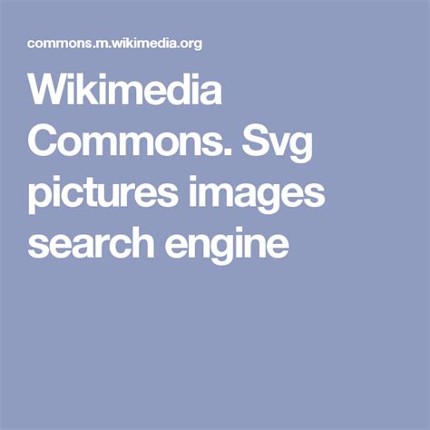 Wikimedia Commons Svg Pictures Images Search Engine Image Search Engine Wikimedia Commons