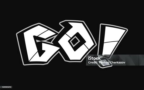 이동 한 단어 편지 낙서 스타일 벡터 손으로 그린 로고입니다 재밌는 멋진 트리피 단어 이동 패션 그래피티 스타일 프린트 티셔츠