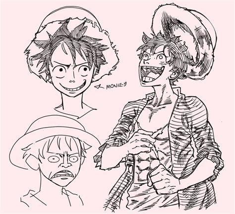 Luffy Doodle Ronepiece