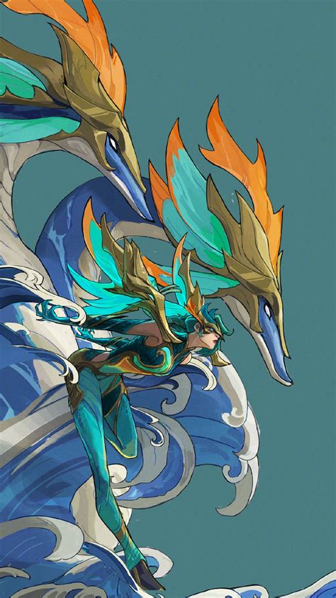 Dragonmancer Kaisa Individual Promo Art Rkaisamains