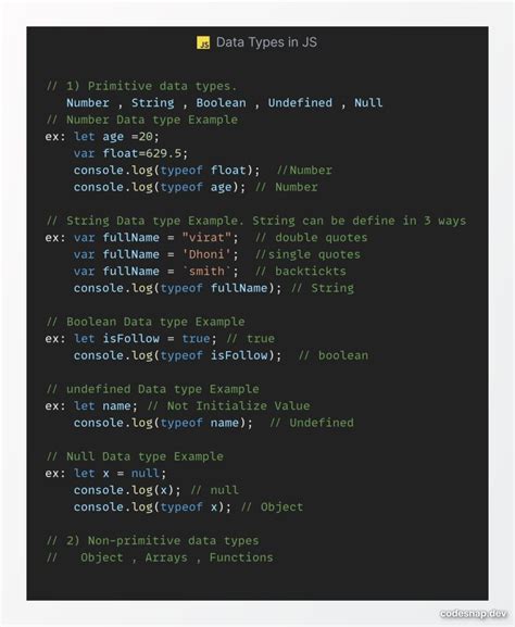 data types in javascript day 1 60 ashok chavakollu posted on the