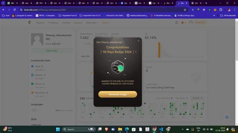 Dheeraj Vishwakarma On Linkedin Rahulmishra Leetcode Cybersecurity Continuouslearning