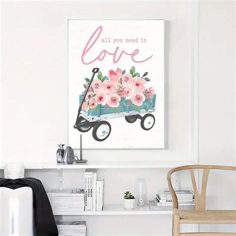 1 бр Картини с щампи върху платно Всичко от което се Temu Bulgaria