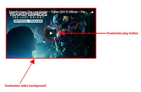 How To Customize Youtube Embedded Video 3 By M3g4p0p Html And Css Sitepoint Forums Web