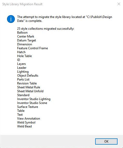 Solved Autodesk Inventor 2019 Style Library Manager Will Not Finish