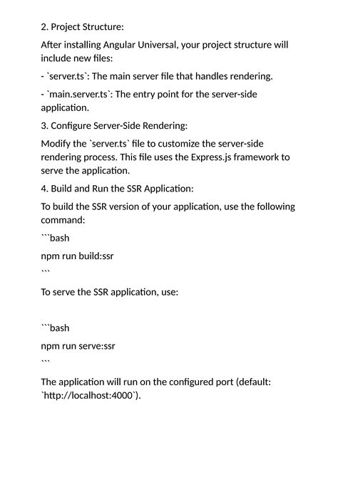 Server Side Rendering With Angular Jsdocx