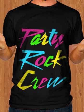 Awesome Lmfao T Shirt Party Rock Crew From If You Are