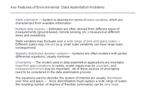 What Is Data Assimilation Data Assimilation Data Assimilation