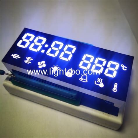 Ultra Bright White 7 Segment Led Display Module For Digital Oven Timer Controller Manufacturers