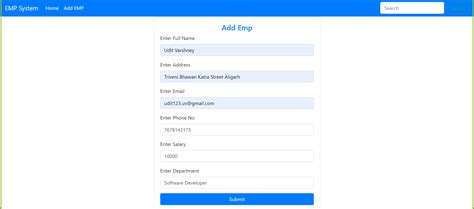 GitHub UditShetty Employee Management System A Complete REST API For A Employee Management