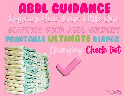 Abdl Ultimate Diaper Changing List Sissy Training Guide Sissy Abdl Lifestyle Sissification Sissy