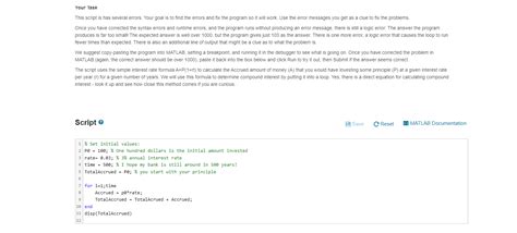 Solved Your Task This Script Is Has Several Errors Your