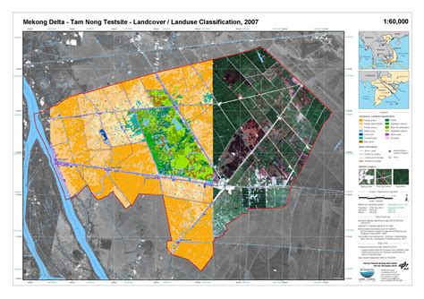 Wisdom Project Homepage Land Use Classification 2007 From Quickbird Satellite Image Tam