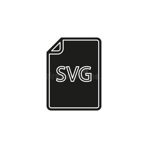Download SVG Document Icon Vector File Format Symbol Stock Vector Illustration Of Outline