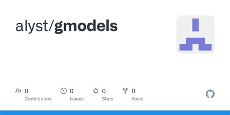 GitHub Alyst Gmodels