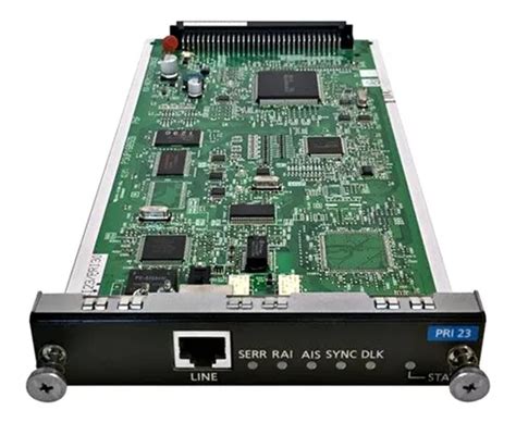Kx Ncp Tarjeta Primary Rate Pri Isdn Panasonic