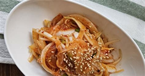 양파생채무쳐서 바로 먹는 햇양파요리