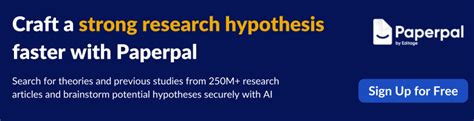 How To Write A Hypothesis Types And Examples Paperpal