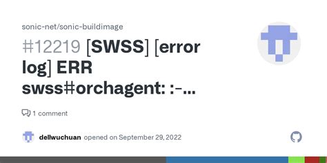 Swss Error Log Err Swssorchagent Removevlan Failed To Remove