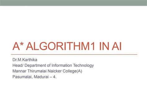 Uniform Cost Search Algorithm In The Ai Environment Pdf