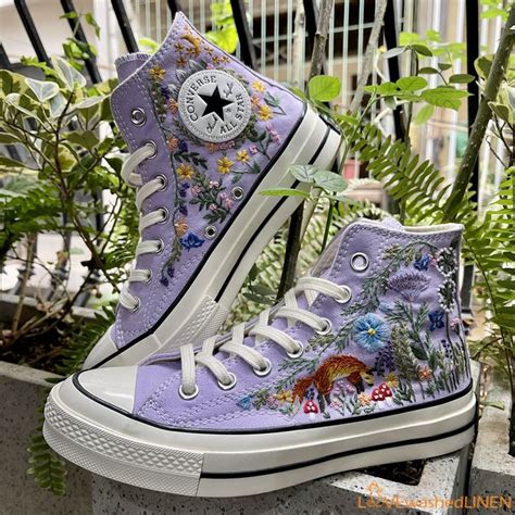 Custom Embroidered Converse Chuck Taylor Shoes
