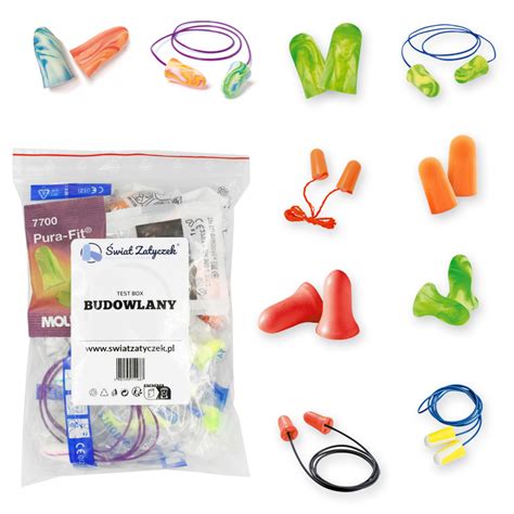 Building Test Box Of Earplugs 20 Pairs Świat Zatyczek