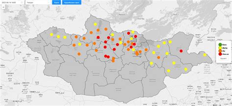 ОБЕГ ын хариуцлагатаныгхамгаална Ихэнх нутгаар хуурайшилт нэмэгдэж ой хээрийн түймэр гарах