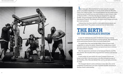 The Conjugate Method Strength Training Manual Westside Barbell